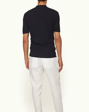 Orlebar Brown Burnham Silk Tailored-fit Polo Shirt