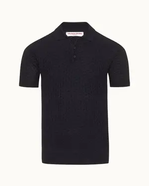 Orlebar Brown Burnham Silk Tailored-fit Polo Shirt
