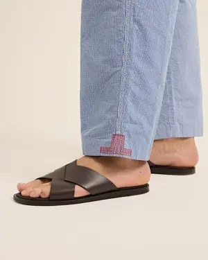 Orlebar Brown Alex Gingham Relaxed-fit Trousers