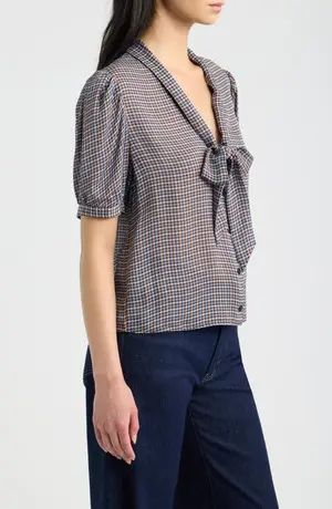 FRAME The Sonnet Silk Blouse