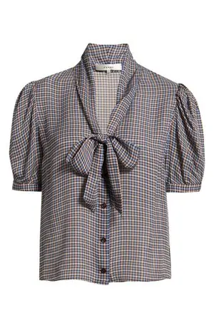 FRAME The Sonnet Silk Blouse