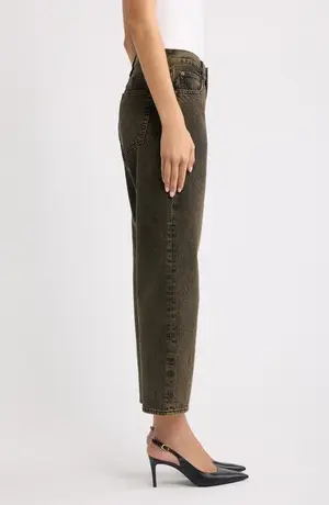 FRAME The Hang High Waist Straight Leg Jeans
