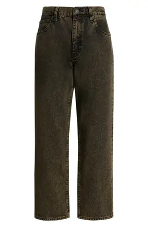 FRAME The Hang High Waist Straight Leg Jeans