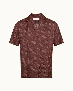 Orlebar Brown Maitan Silk Relaxed-fit Shirt