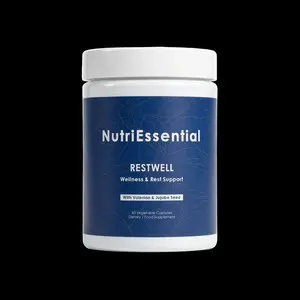 NUTRIESSENTIAL Restwell Melatonin-free Nighttime Supplement 60 Capsules - Na