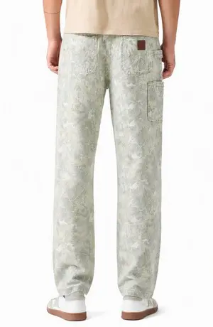 Guess Camo Canvas Utility Carpenter Pants