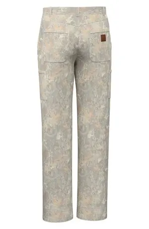 Guess Camo Canvas Utility Carpenter Pants