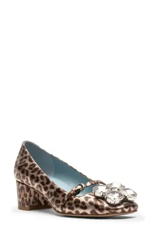 FRANCES VALENTINE Josephine Block Heel Pump - Multi