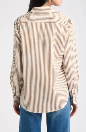 Frank & Eileen Eileen Relaxed Fit Striped Button-up Shirt