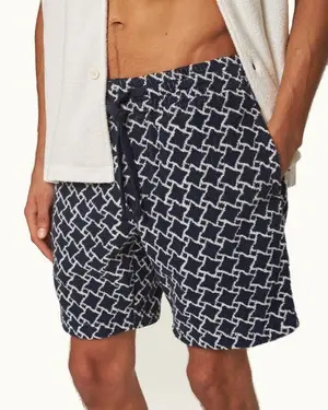 Orlebar Brown Trevone Towelling Classic-fit Drawcord Sweat Shorts