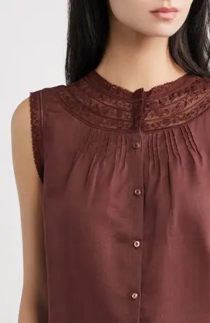 DÔEN Liletta Ramie Top