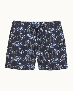Orlebar Brown Bulldog Drawcord Tailored-fit Swim Shorts - Night Iris