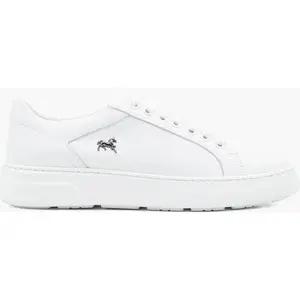 CAVALINHO Authentic Leather Low-top Sneakers - White