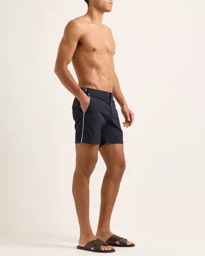 Orlebar Brown Bulldog Mid-length Swim Shorts - Night Iris