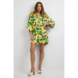 Trina Turk Opponent Mini Shirt Dress