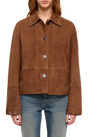 Zadig&Voltaire Lessa Suede Leather Jacket