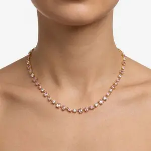 IVY & PEARL CO. Rosé Lumière Necklace