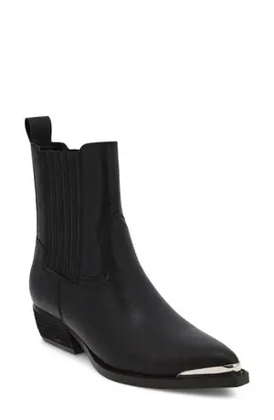 Mia Radly Faux Leather Chelsea Boot - Black
