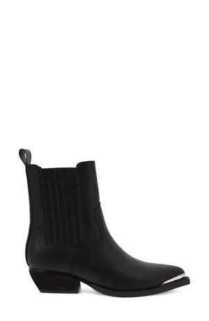 Mia Radly Faux Leather Chelsea Boot - Black