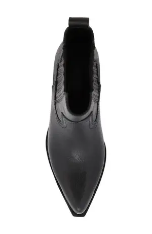 Mia Radly Faux Leather Chelsea Boot - Black