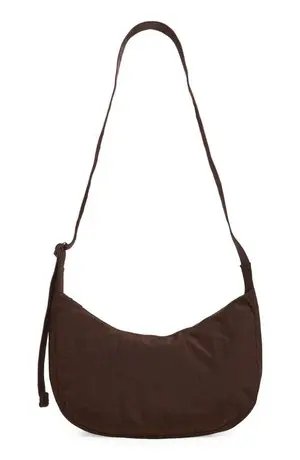 BAGGU Baggu Medium Crescent Recycled Nylon Crossbody Bag