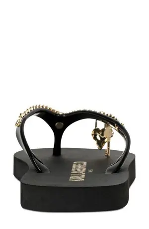 Karl Lagerfeld Paris Zemira Chain Flip Flop