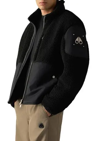 Moose Knuckles Technical Hooded Down Parka - Black