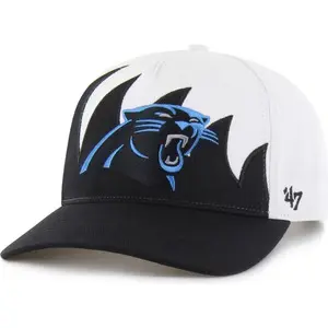 '47 47 Carolina Panthers Jagged Hitch Adjustable Cap - White