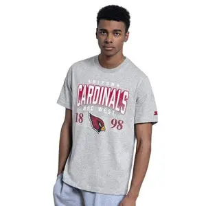 STARTER Heather Gray Arizona S Two-pack Logo T-shirt Set