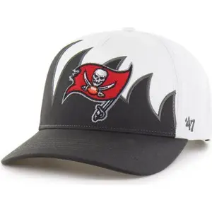 '47 Tampa Bay Buccaneers Jagged Hitch Baseball Cap - White