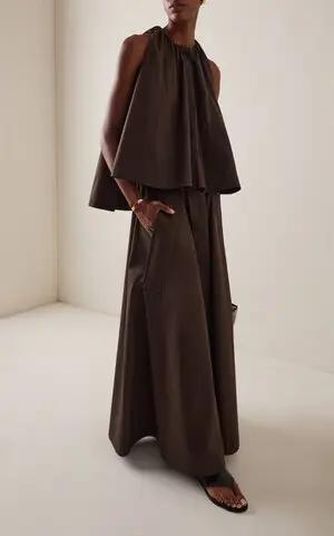 Co Cotton Sateen Parachute Skirt