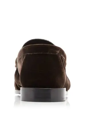 Saint Laurent Velour Le Loafers