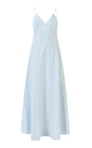 Rosie Assoulin Cami Cotton Poplin Maxi Dress