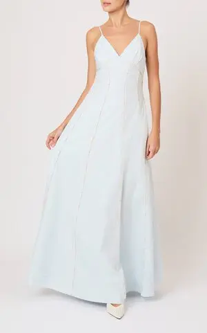 Rosie Assoulin Cami Cotton Poplin Maxi Dress