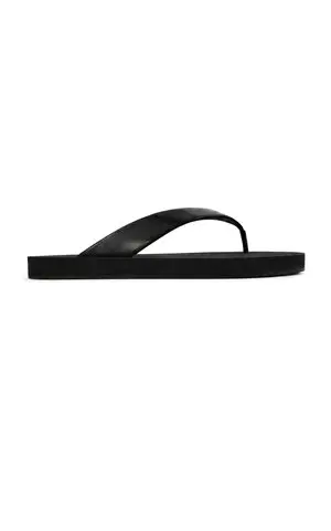 NEOUS Flege Leather Sandals - Black