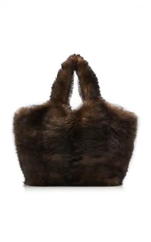 Saint Laurent Icare Maxi Shearling Shopping Tote