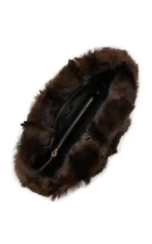 Saint Laurent Icare Maxi Shearling Shopping Tote