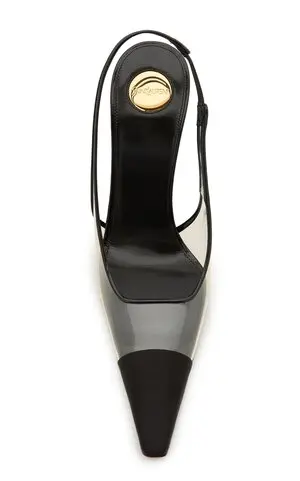 Saint Laurent Romy Tpu Slingback Pumps
