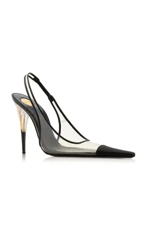 Saint Laurent Romy Tpu Slingback Pumps