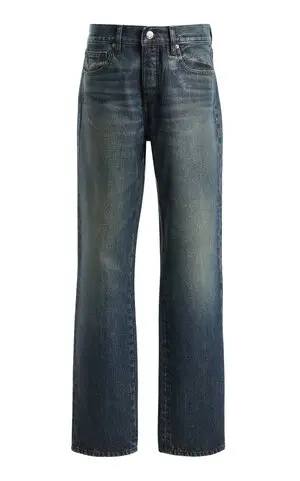DALA Dala Calla Coated Straight Full Jeans