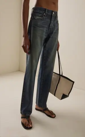 Dala Calla Coated Straight Full Jeans
