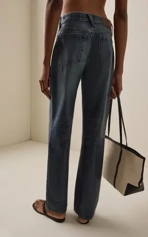 Dala Calla Coated Straight Full Jeans