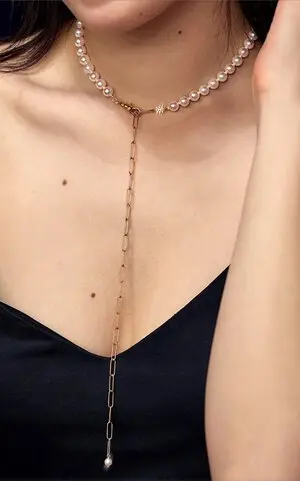 MILAMORE Classic Pearl Duo Chain