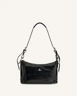 VIVIENNE WESTWOOD Emma Shoulder Bag - Black