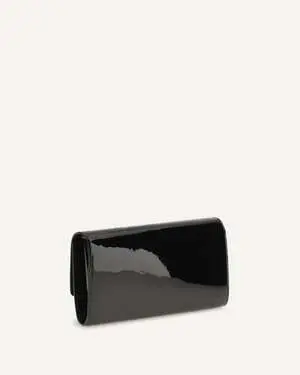 CHRISTIAN LOUBOUTIN Bettina Patent Leather Chain Wallet