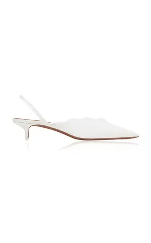 NEOUS Irena Silk Slingback - Ivory