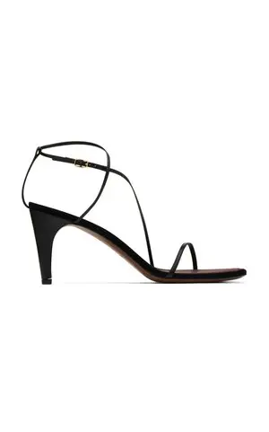 NEOUS Chamu Leather Sandals - Black