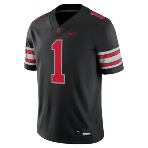 Nike Ohio State Dri-fit College Game Jersey - Black