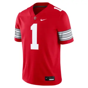 Nike Ohio State Dri-fit College Game Jersey - Red