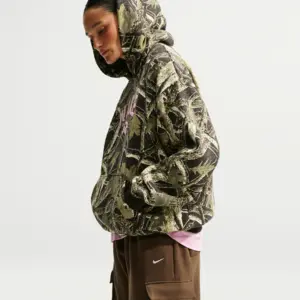 Nike Studio Fleece Medium Weight Oversized Pullover Hoodie